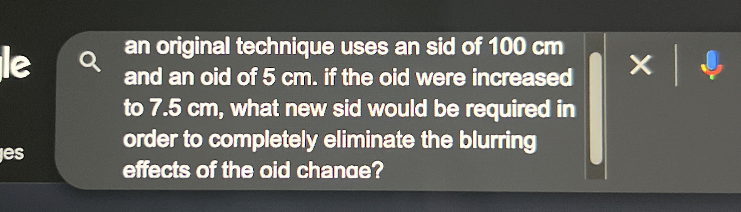 Solved an original technique uses an sid of 100 ﻿cmand an | Chegg.com