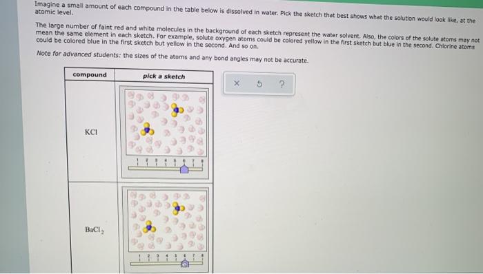 Solved Imagine a small amount of each compound in the table | Chegg.com
