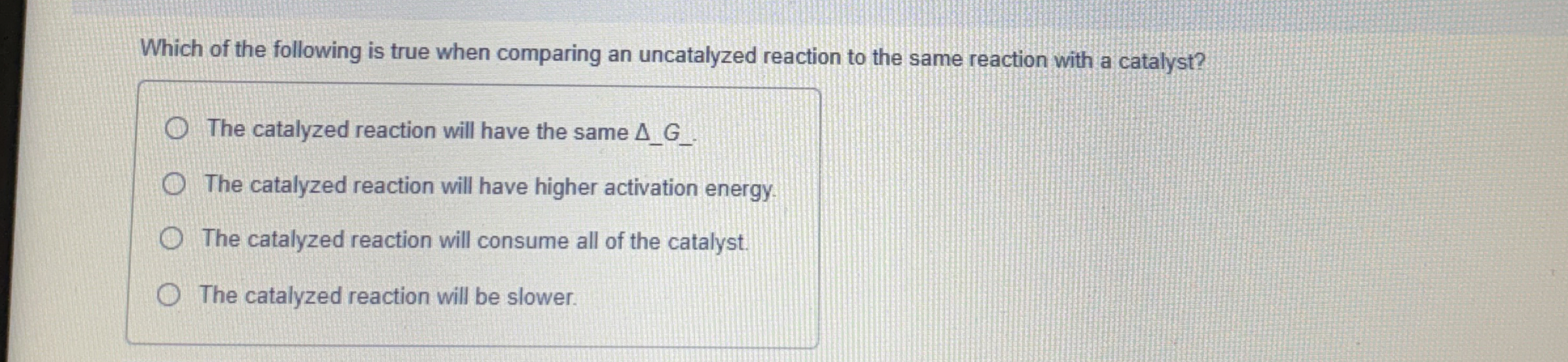Solved Which of the following is true when comparing an | Chegg.com