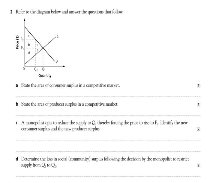 Solved 2 Refer to the diagram below and answer the questions | Chegg.com