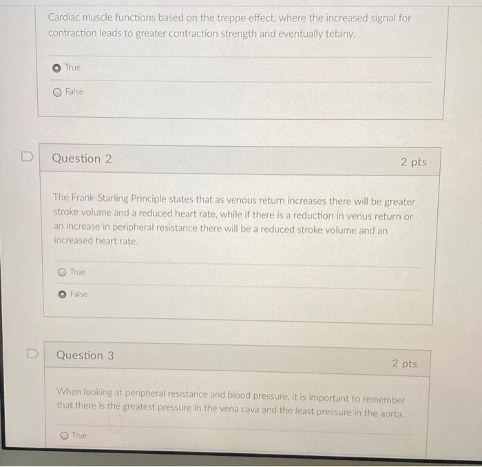 Solved Cardiac muscle functions based on the treppe effect, | Chegg.com