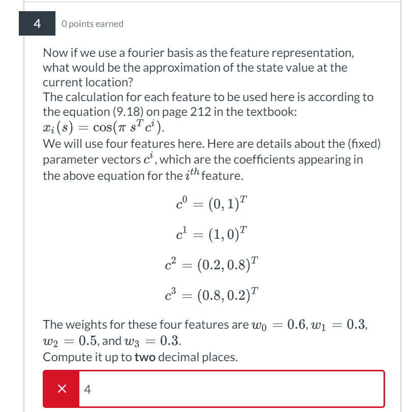 Now If We ﻿use A Fourier Basis As ﻿the Feature