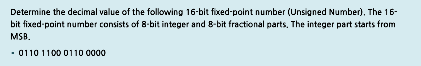 Determine The Decimal Value Of The Following 16 Bit 