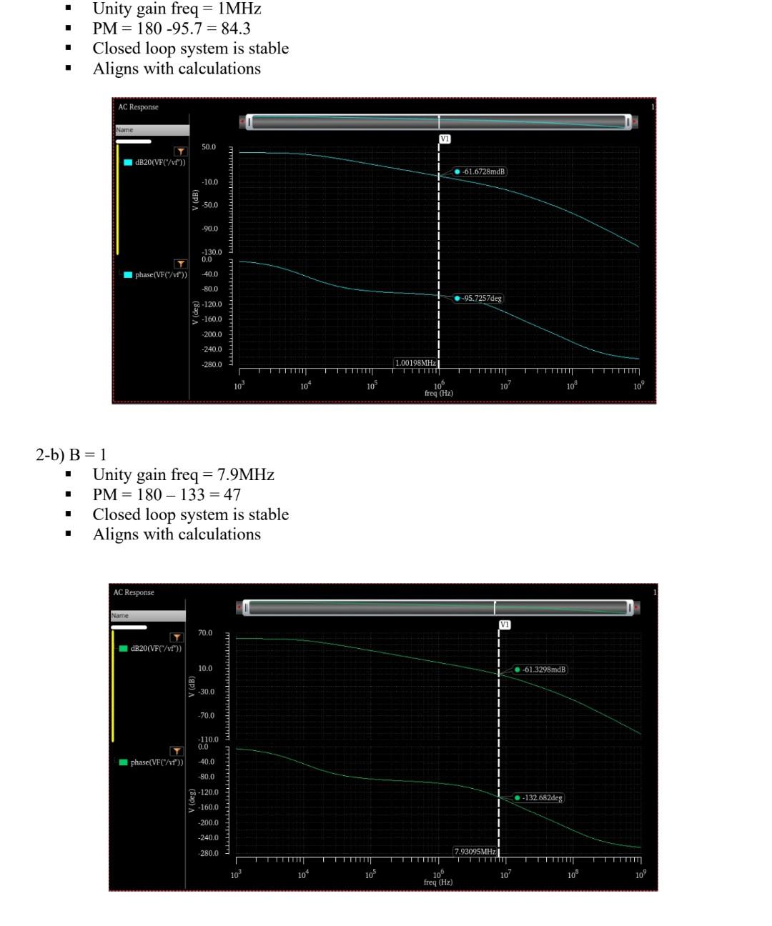 3−c)B=10 - Closed loop bandwidth =45.6MHz - Closed | Chegg.com