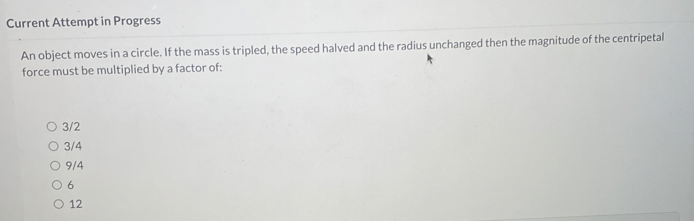 Solved Current Attempt in ProgressAn object moves in a | Chegg.com