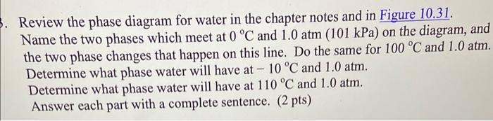 Phase Diagram For Water Worksheet Answers [diagram] Teaching