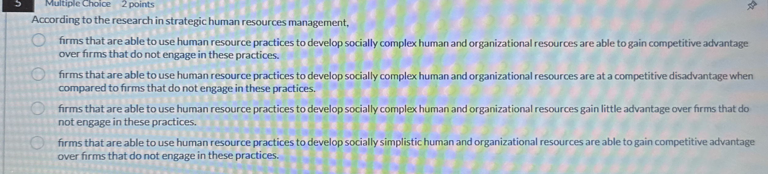 Solved Multiple Choice 2 ﻿pointsAccording to the research in | Chegg.com