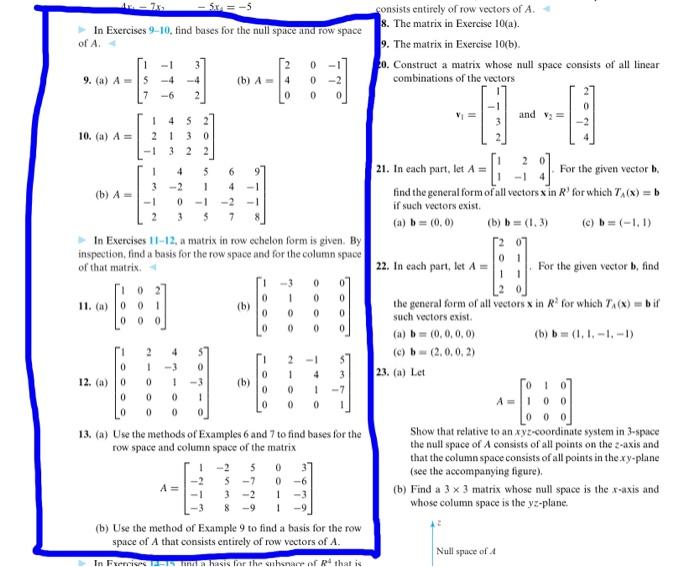 Solved Exercise Set 4.2 1. Use Theorem 4.2.1 to determine | Chegg.com