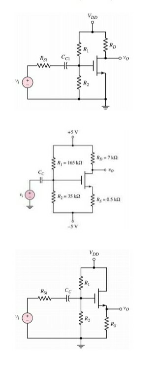 Solved Tutorial 1 (Week 21 Draw the small-signal equivalent | Chegg.com