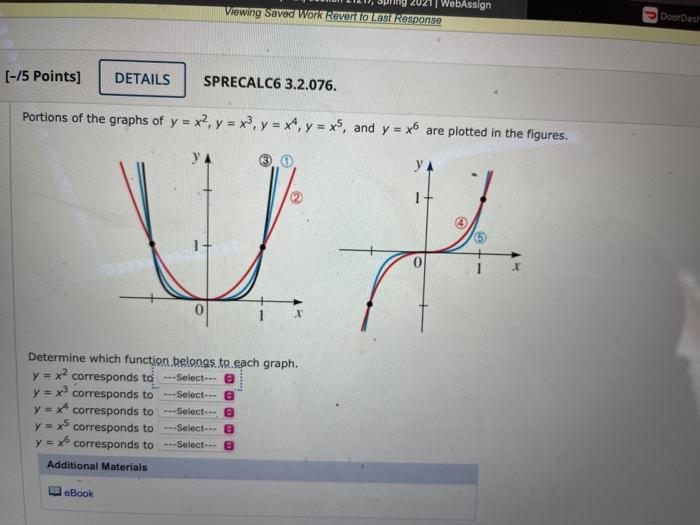Solved WebAssign Viewing Saved Work Revert to Last Response | Chegg.com