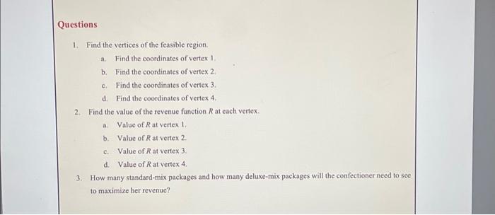 Solved A confectioner sells two types of nut mixtures. The | Chegg.com