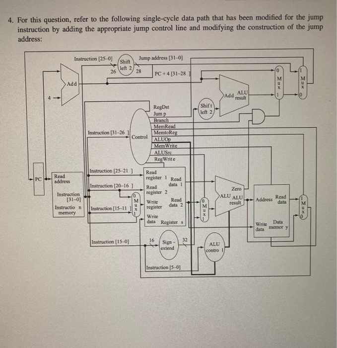 Solved 4. For this question, refer to the following | Chegg.com