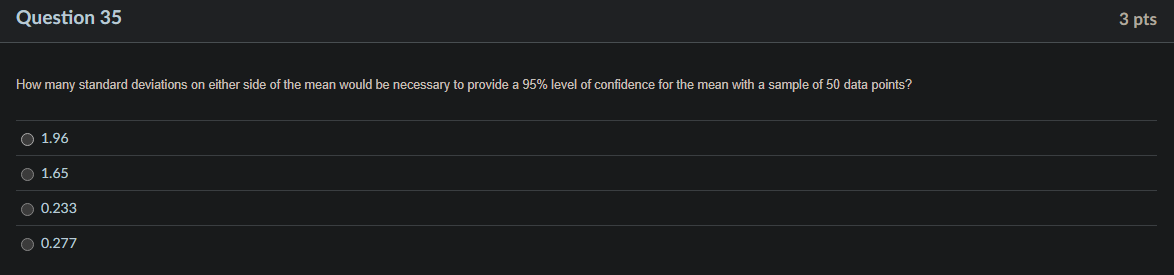 Solved Question 35How many standard deviations on either | Chegg.com