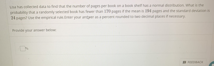 Solved Lisa has collected data to find that the number of | Chegg.com