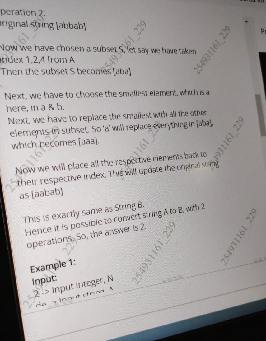 Solved ayush is working on a strange algorithim where he | Chegg.com