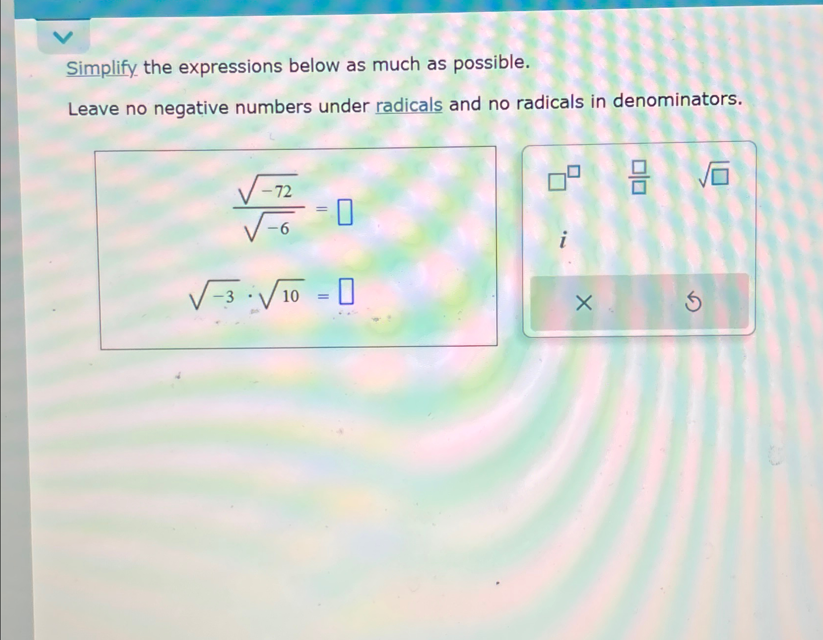 Solved Simplify the expressions below as much as | Chegg.com