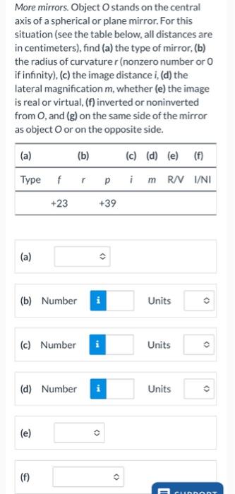 Solved More mirrors. Object O stands on the central axis of | Chegg.com