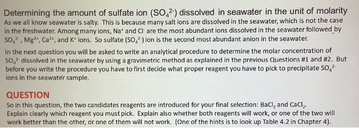 Solved A 20.0 mL sample solution contains unknown amount of | Chegg.com