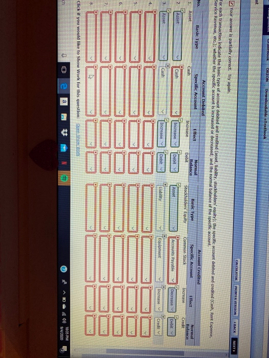 Solved Exercise 3-07 (Part Level Submission) Selected | Chegg.com