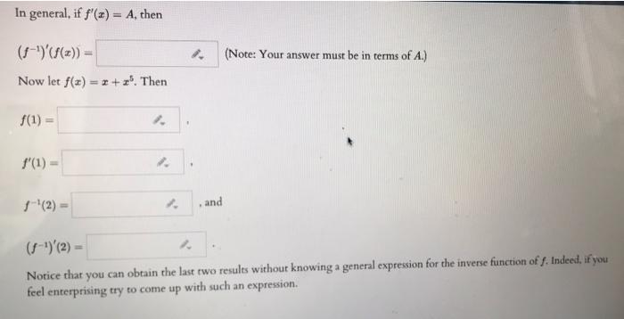 Solved Suppose F X 3x 4 Then The Inverse Of F Is Given