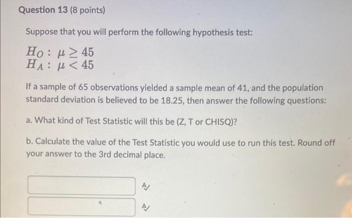 Solved Suppose that you will perform the following | Chegg.com