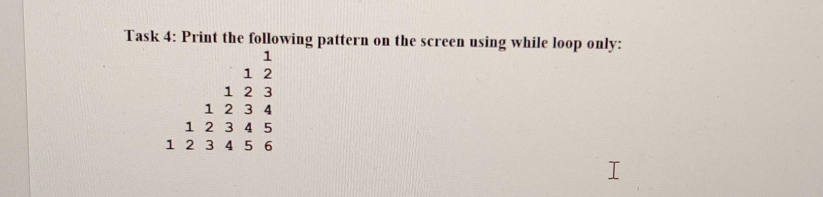 Solved a Task 2: Write a python program which takes in a | Chegg.com