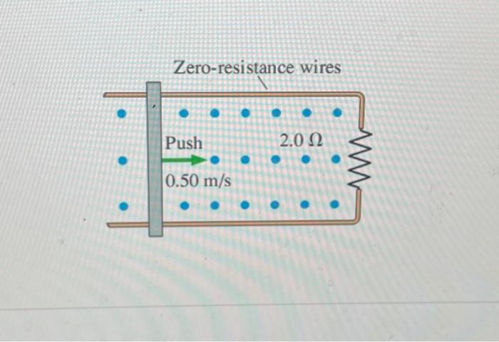 Solved The 10-cm-wide, zero-resistance slide wire shown in | Chegg.com