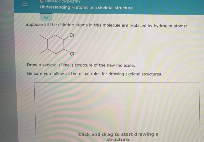 Solved Suppose All The Chlorine Atoms In This Molecule Are