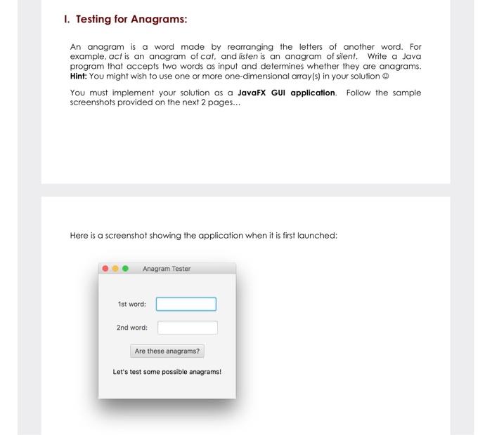 Solved please use Javafx and GUI, take screenshots of the | Chegg.com Solved please use Javafx and GUI, take screenshots of the | Chegg.com