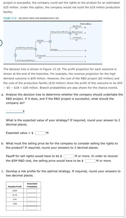 Solved Problem 13-17 (Algorithmic) Hemmingway, Inc., is | Chegg.com