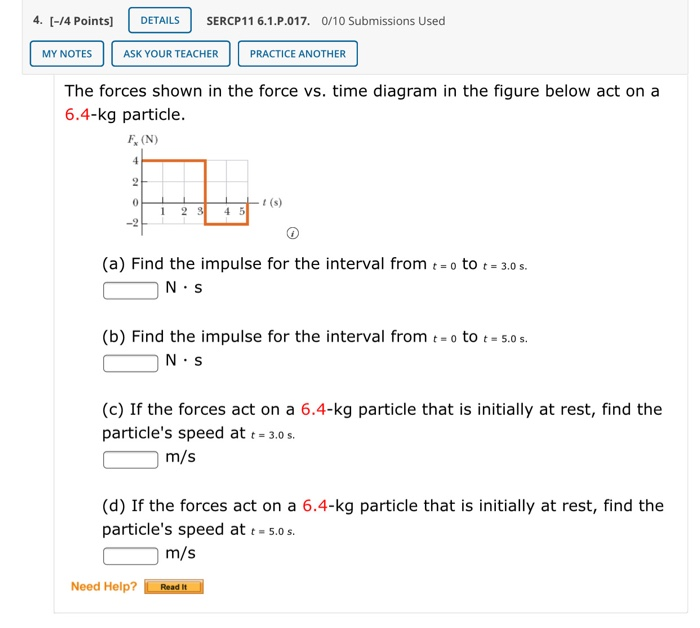 Solved 4. [-14 points) DETAILS SERCP11 6.1.P.017. 0/10 | Chegg.com Solved 4. [-14 points) DETAILS SERCP11 6.1.P.017. 0/10 | Chegg.com