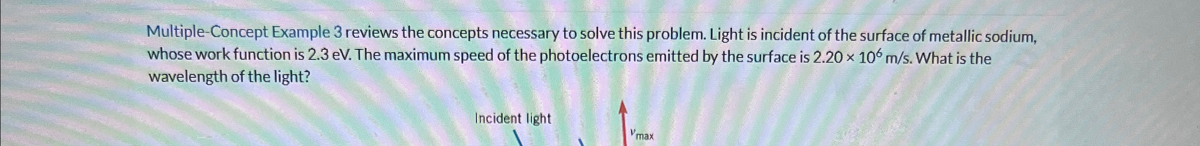 Solved Multiple-Concept Example 3 ﻿reviews the concepts | Chegg.com