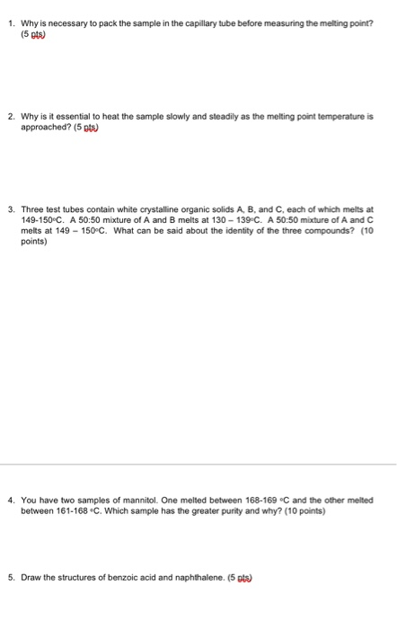 Solved 1. Why is necessary to pack the sample in the | Chegg.com