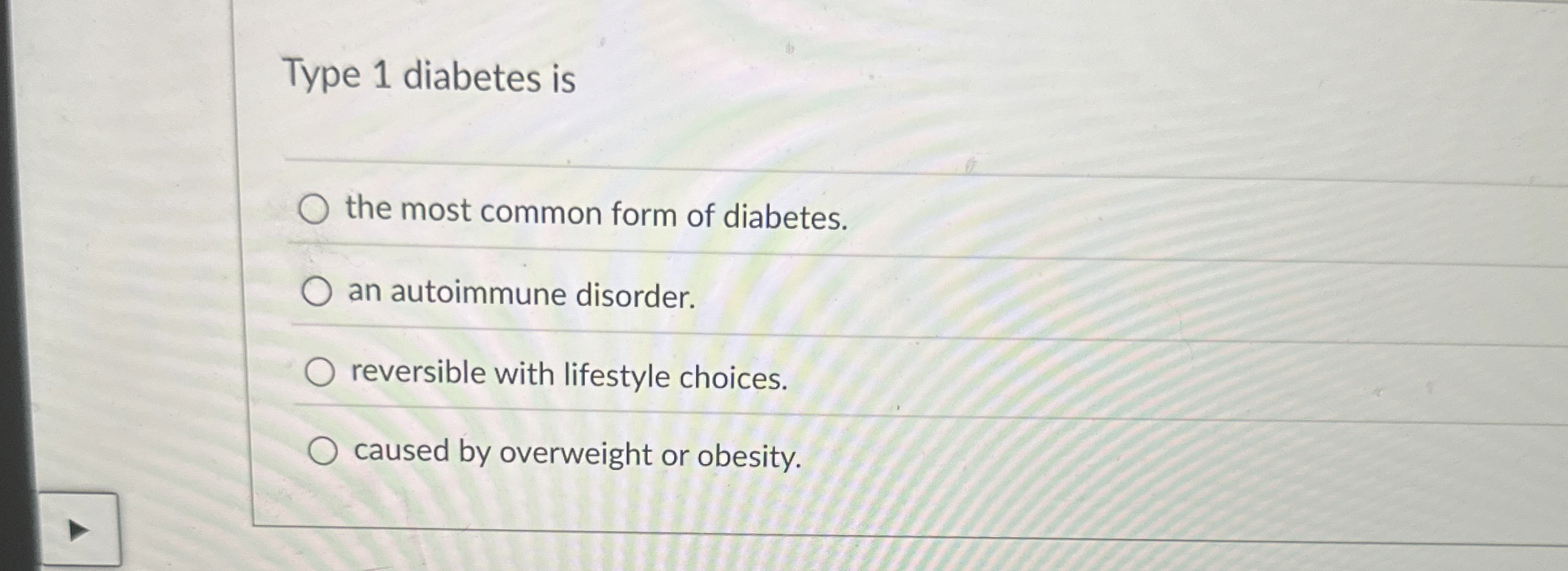 Solved How to solve Type 1 ﻿diabetes isthe most common form | Chegg.com