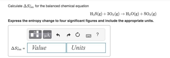 Solved Standard entropies for selected substances at | Chegg.com