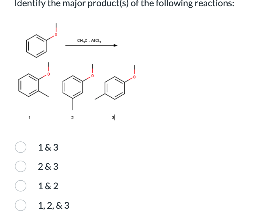 Solved Identify the major product(s) ﻿of the following | Chegg.com