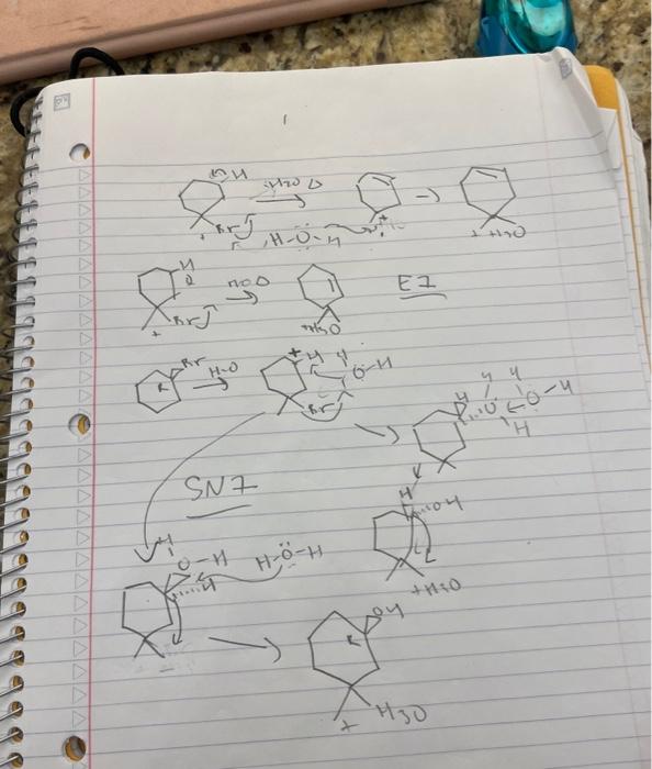 show the mechanism using curly arrows for the | Chegg.com