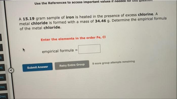 Solved bq eq req 2req Use the References to access important | Chegg.com