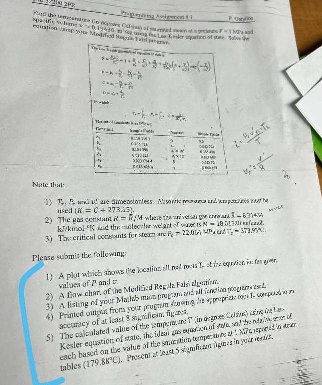 Solved 2200 2PR Programming Assignment #1 Find the | Chegg.com