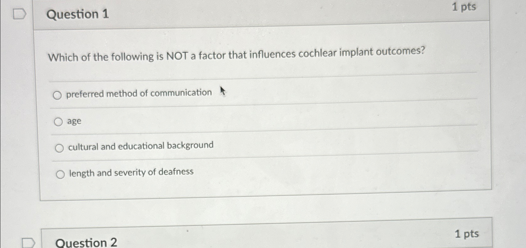 Solved Question 11 ﻿ptsWhich of the following is NOT a | Chegg.com
