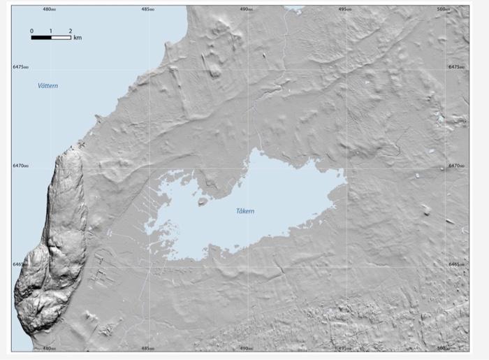 Solved identify and map glacial landforms on these maps. - | Chegg.com