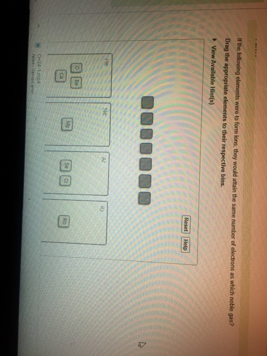 Solved If the following elements were to form ions, they | Chegg.com