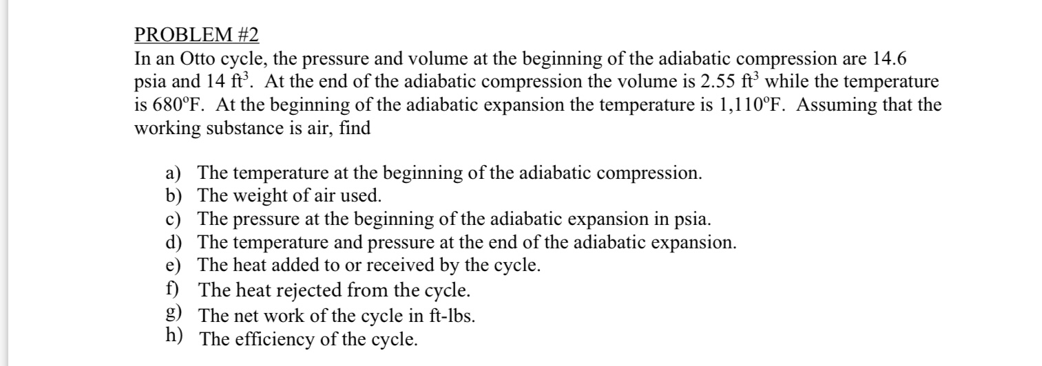 Solved PROBLEM #2 (Do not convert back and forth between | Chegg.com