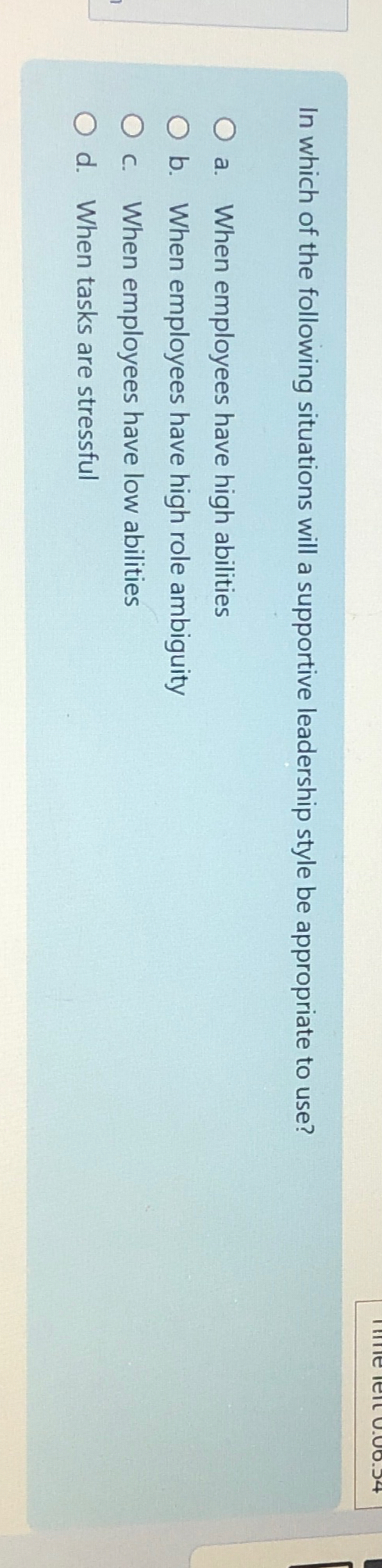 Solved In which of the following situations will a | Chegg.com