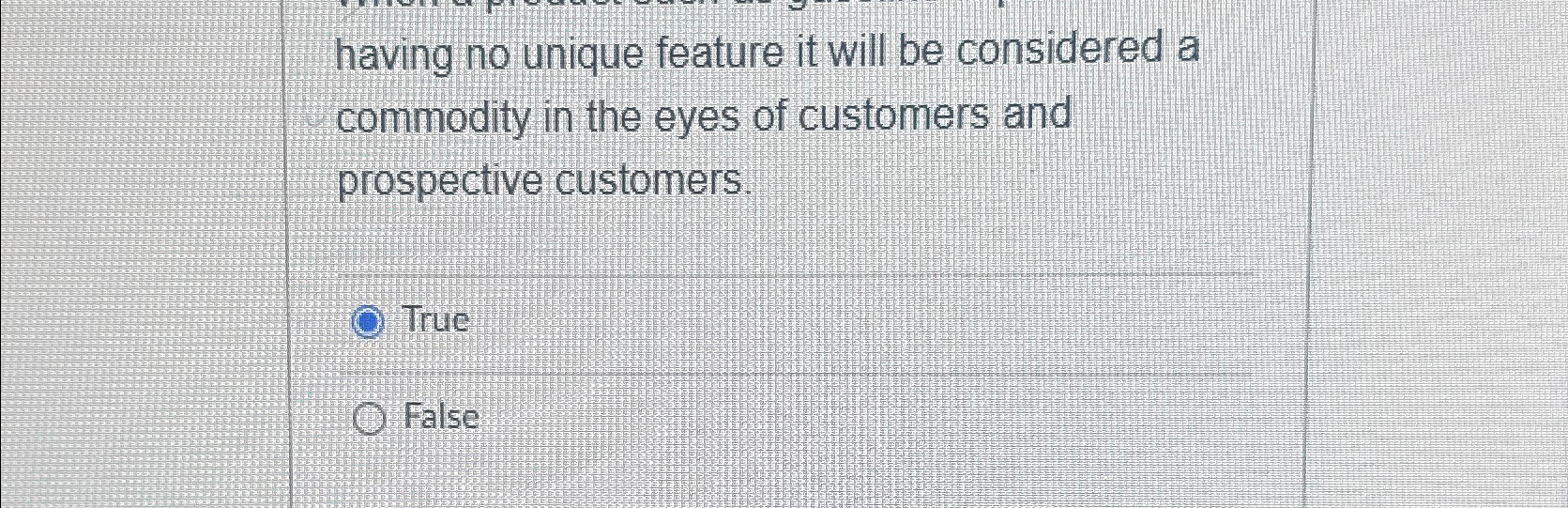 Solved having no unique feature it will be considered a | Chegg.com