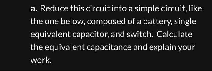 Solved 3. A Complex Capacitor Circuit Consider the following | Chegg.com