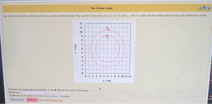 Solved Two Circular Loops Two circular conducting wires are | Chegg.com