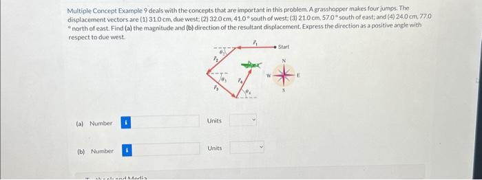Solved Multiple Concept Example 9 deals with the concepts | Chegg.com