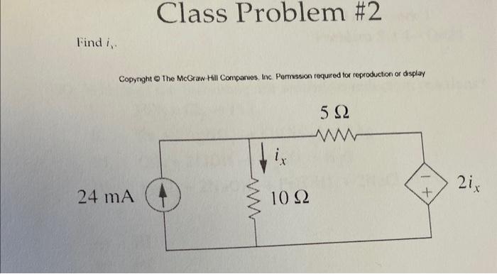 Solved Class Problem #2 | Chegg.com