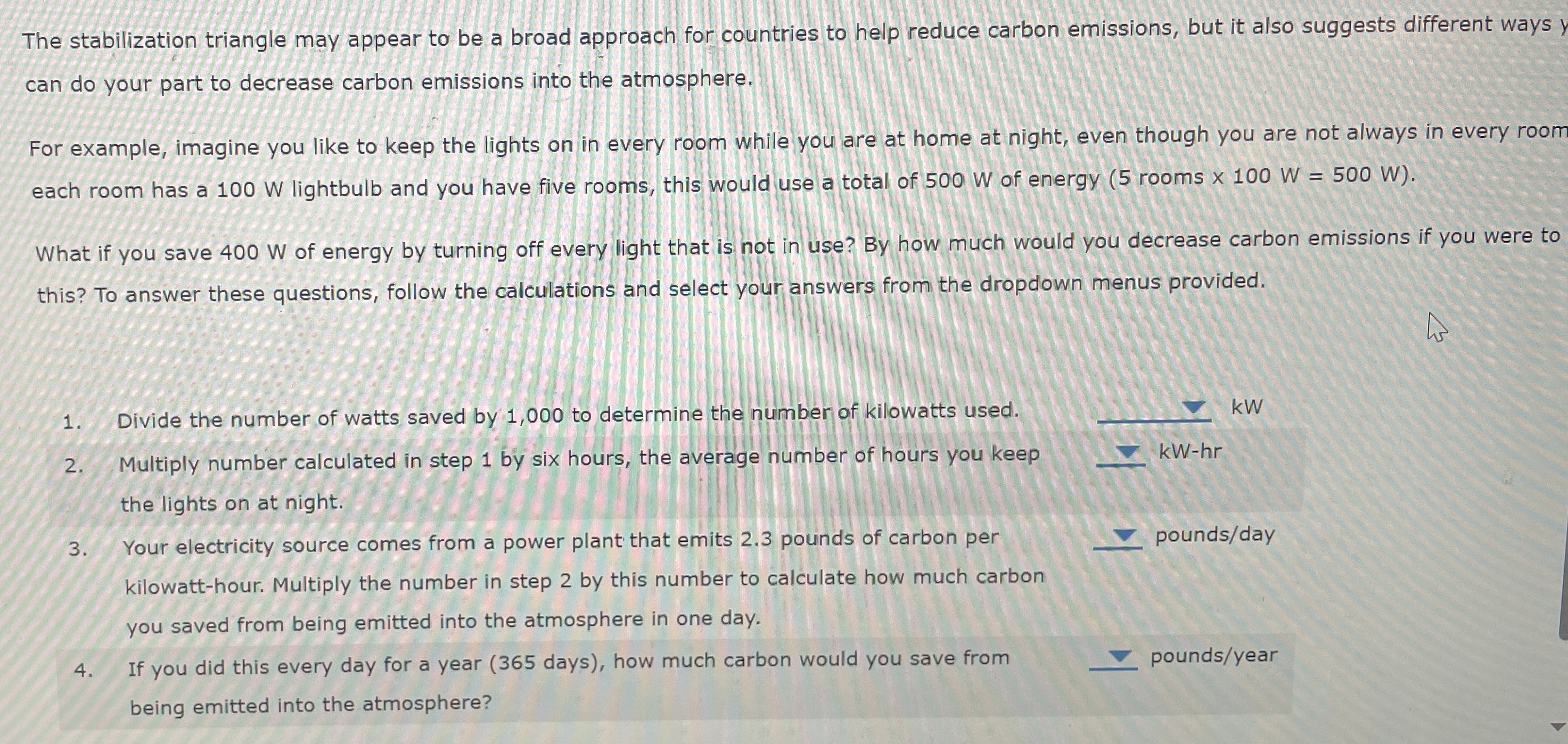Solved The stabilization triangle may appear to be a broad | Chegg.com